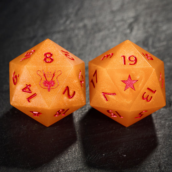Green Liquid Core Resin Galaxy Dice Supernatural Anti-possession DnD D ...