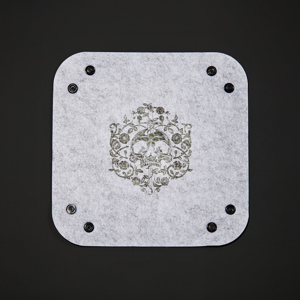 Rogue Rose Skull Motif Dice Tray – CrystalMaggie