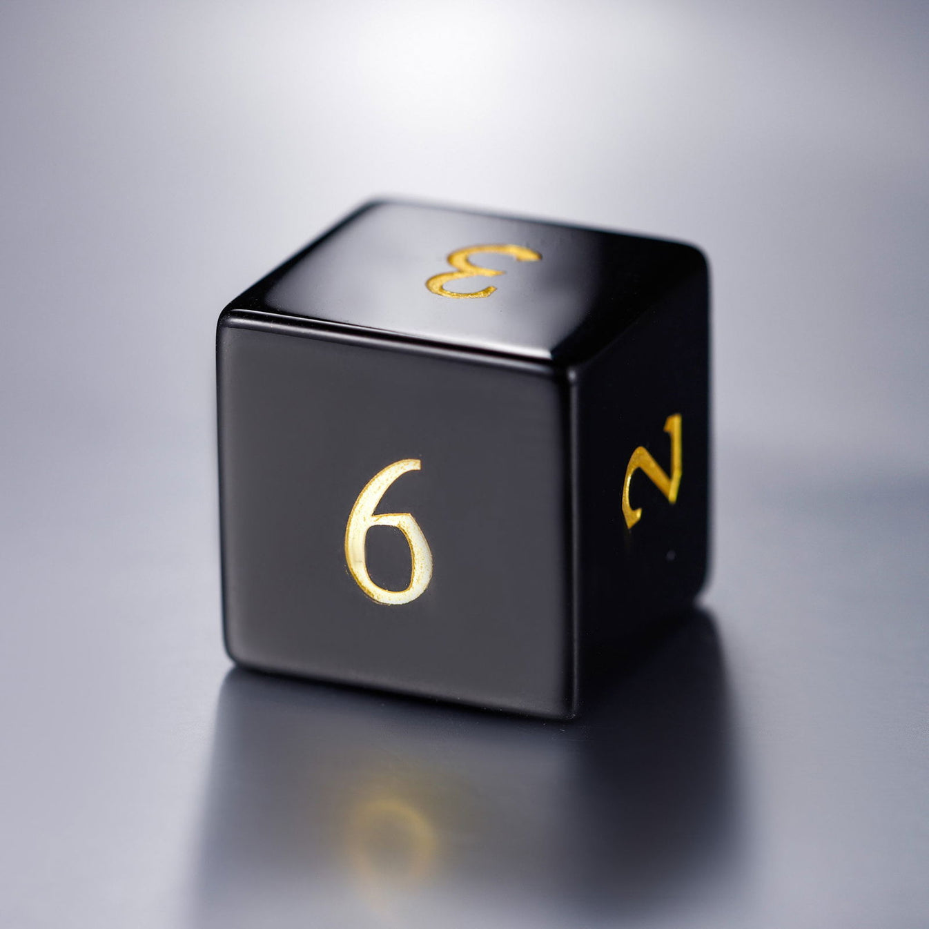 Black Obsidian Gemstone Crit Sh*t DnD D&D Dice Set – CrystalMaggie