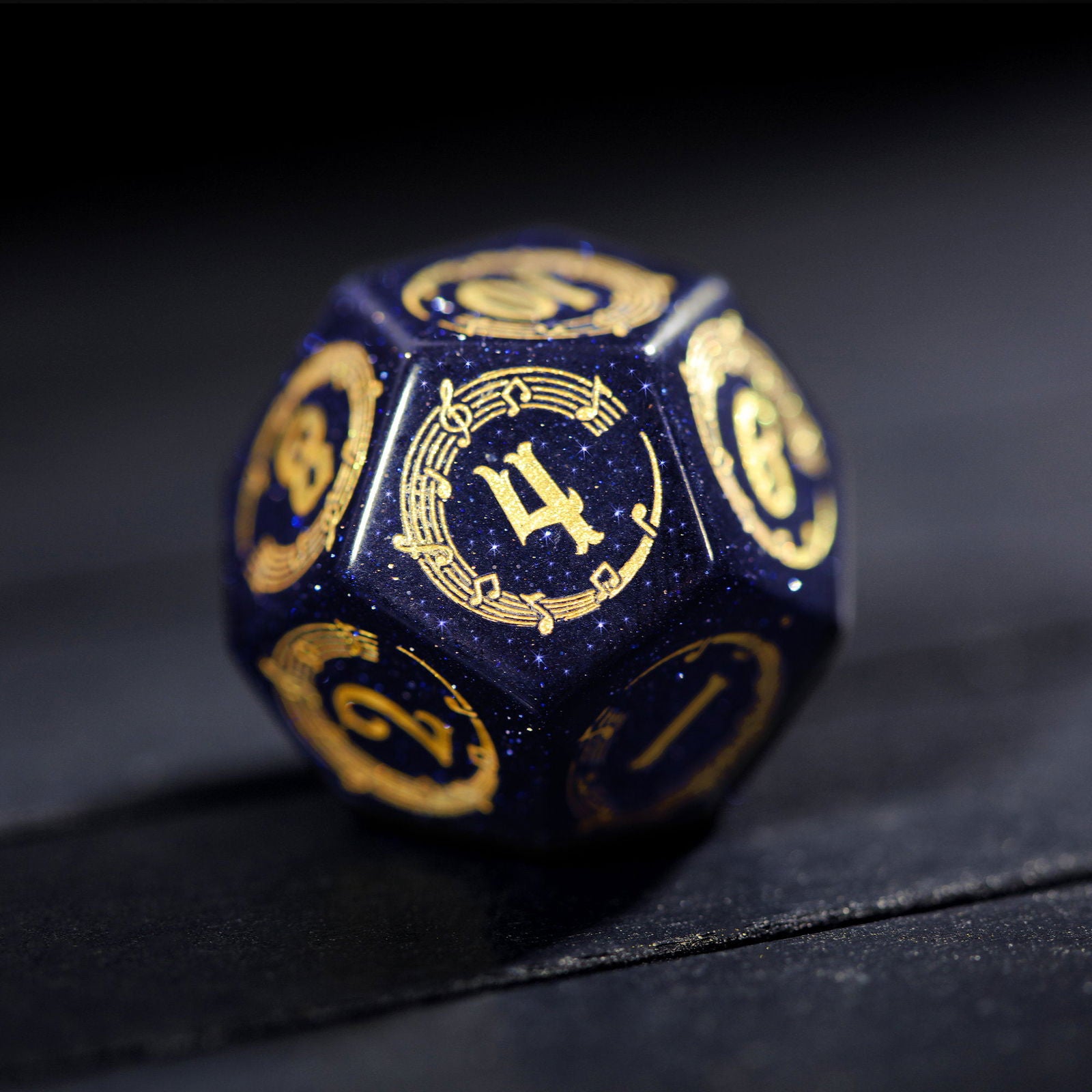 Blue Sandstone Gemstone Dice Bard DnD D&D Dice Set – CrystalMaggie