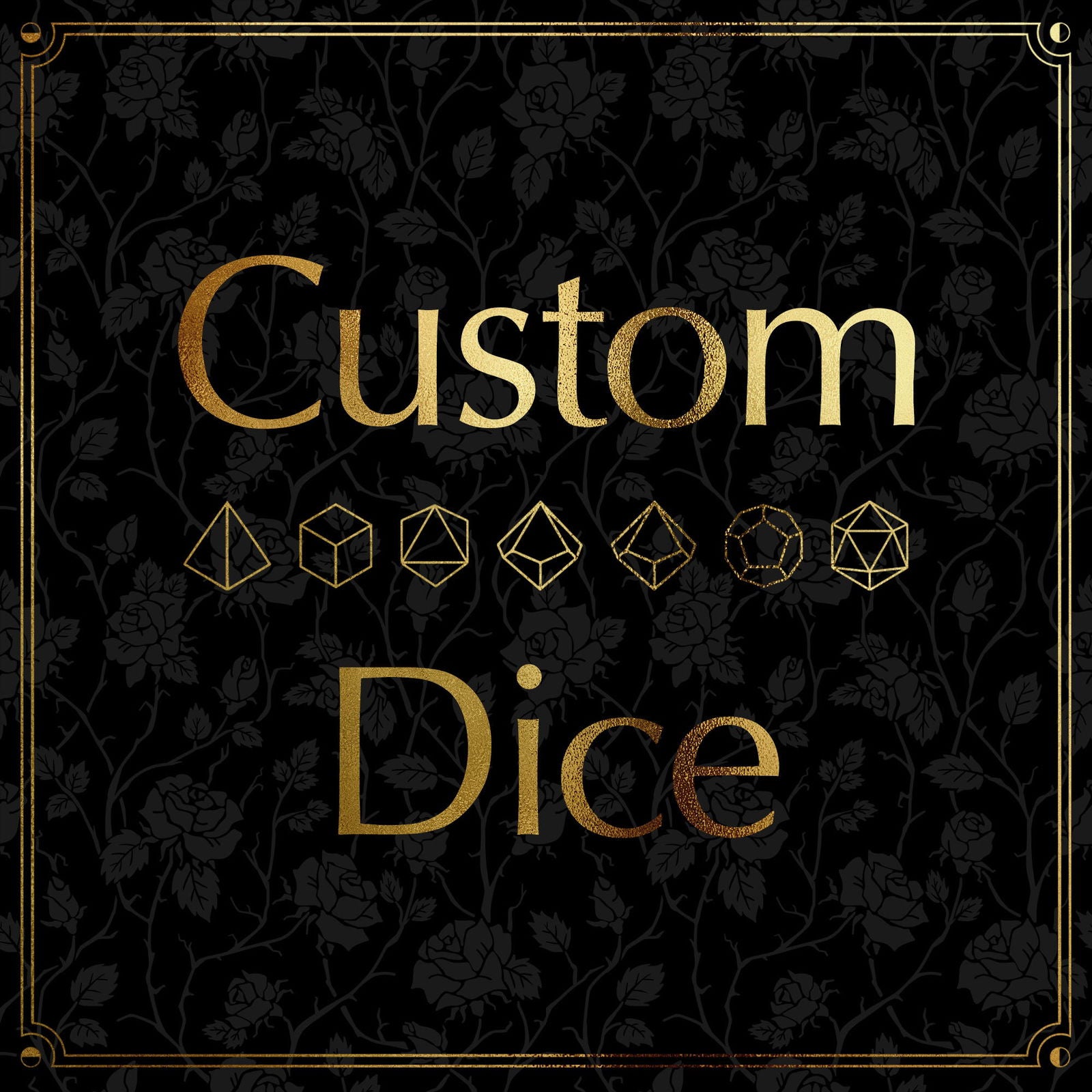 Custom Dice Wedding Dice – CrystalMaggie
