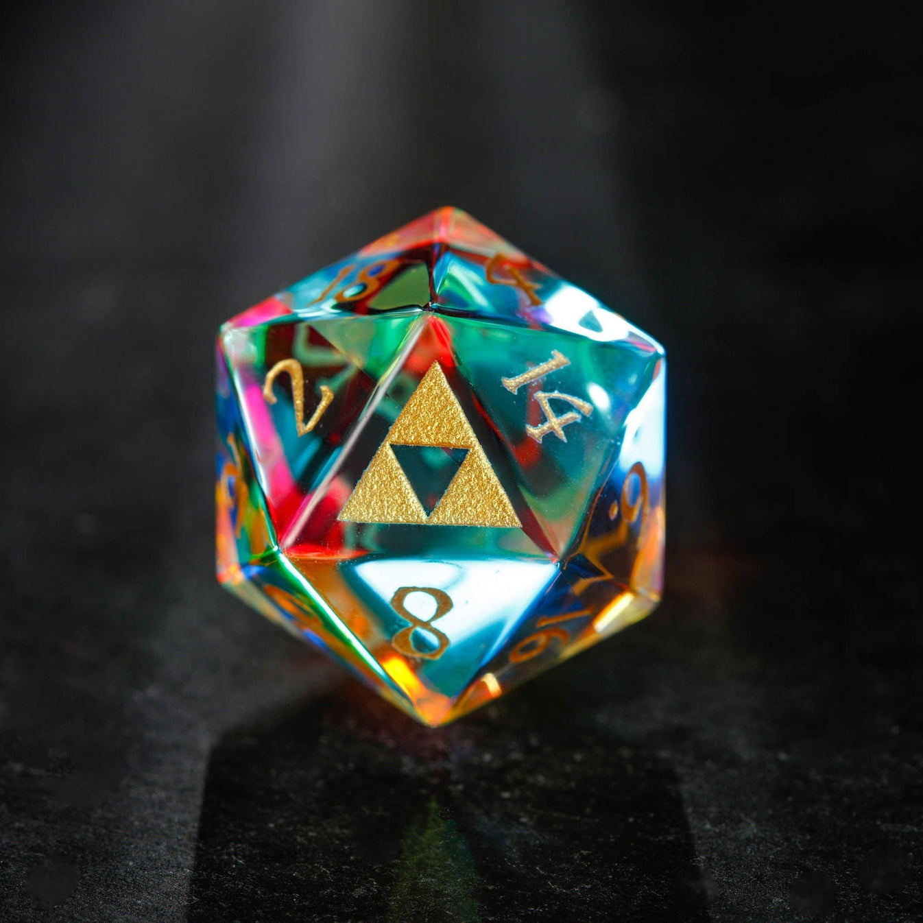 Fantastic Glass All Zelda DnD D&D D20 Necklace – CrystalMaggie