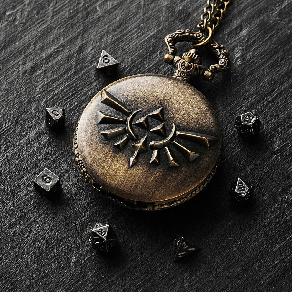 Micro Mini Metal DnD D&D Dice Set Zelda Pocket Case – CrystalMaggie
