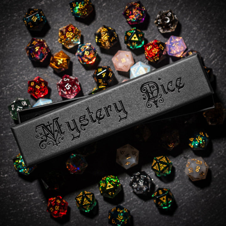Green Liquid Core Resin All Zelda DnD D&D Dice Set – CrystalMaggie