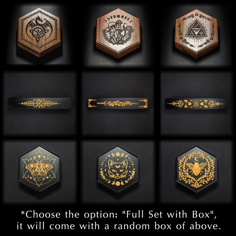 Multifaceted Grass Green Glass F Word DnD D&D Dice Set – CrystalMaggie